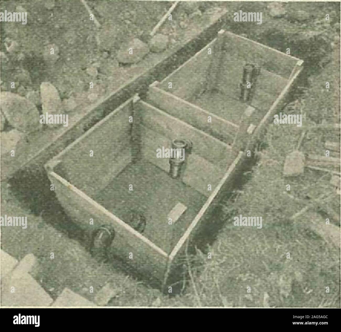 . Instructions for installing modern plumbing systems. inlet soil pipe ...