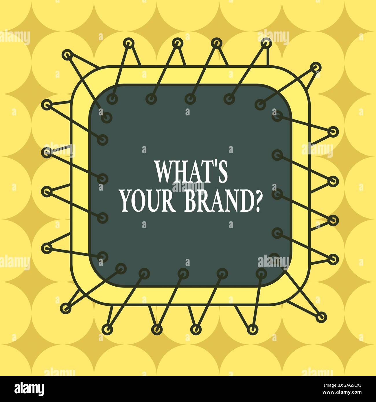Handwriting text What S Your Brand Question. Conceptual photo asking ...