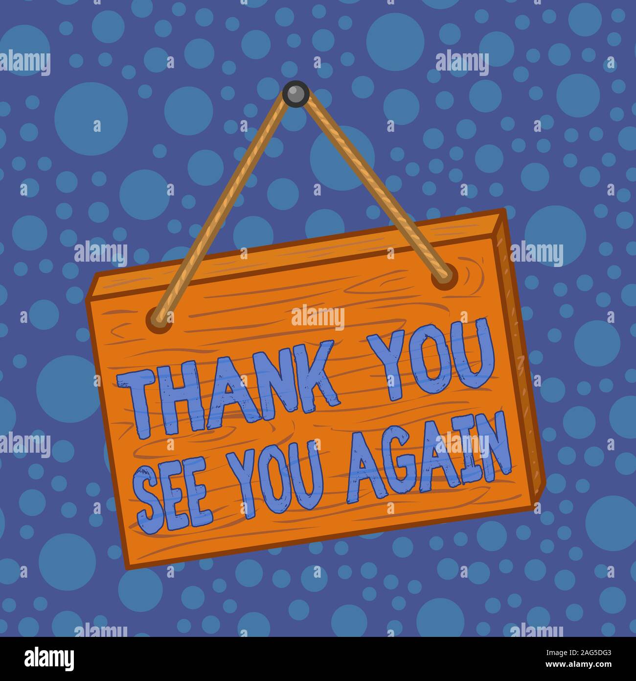 Word writing text Thank You See You Again. Business photo showcasing ...