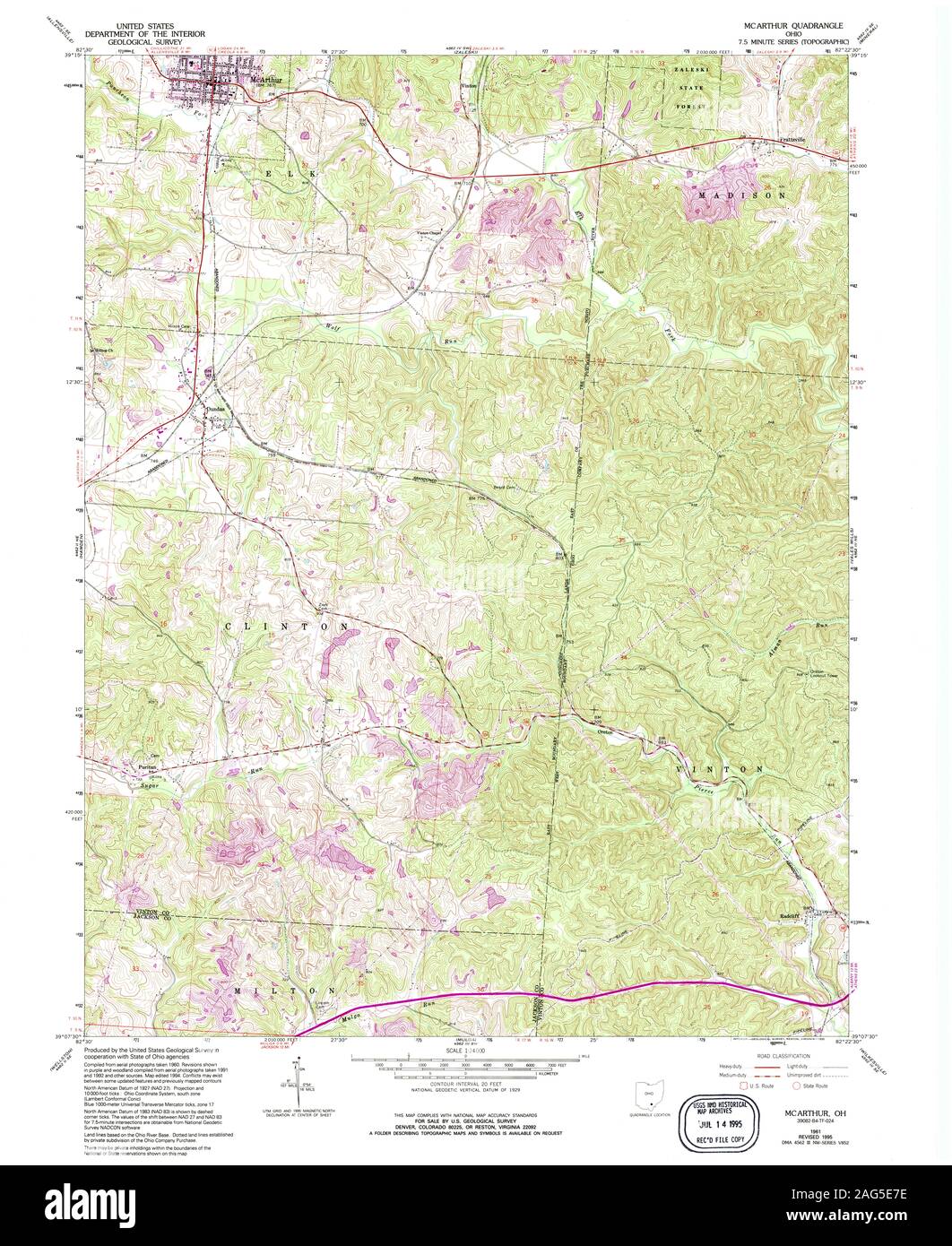 Mcarthur map hi-res stock photography and images - Alamy