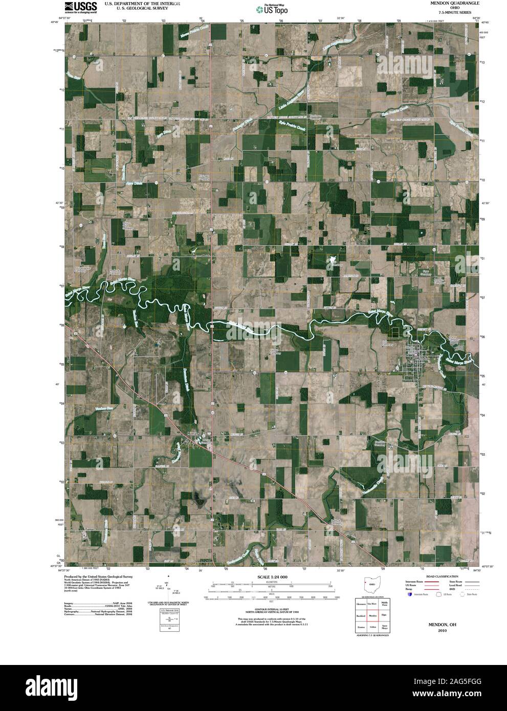 Map of mendon hi-res stock photography and images - Alamy