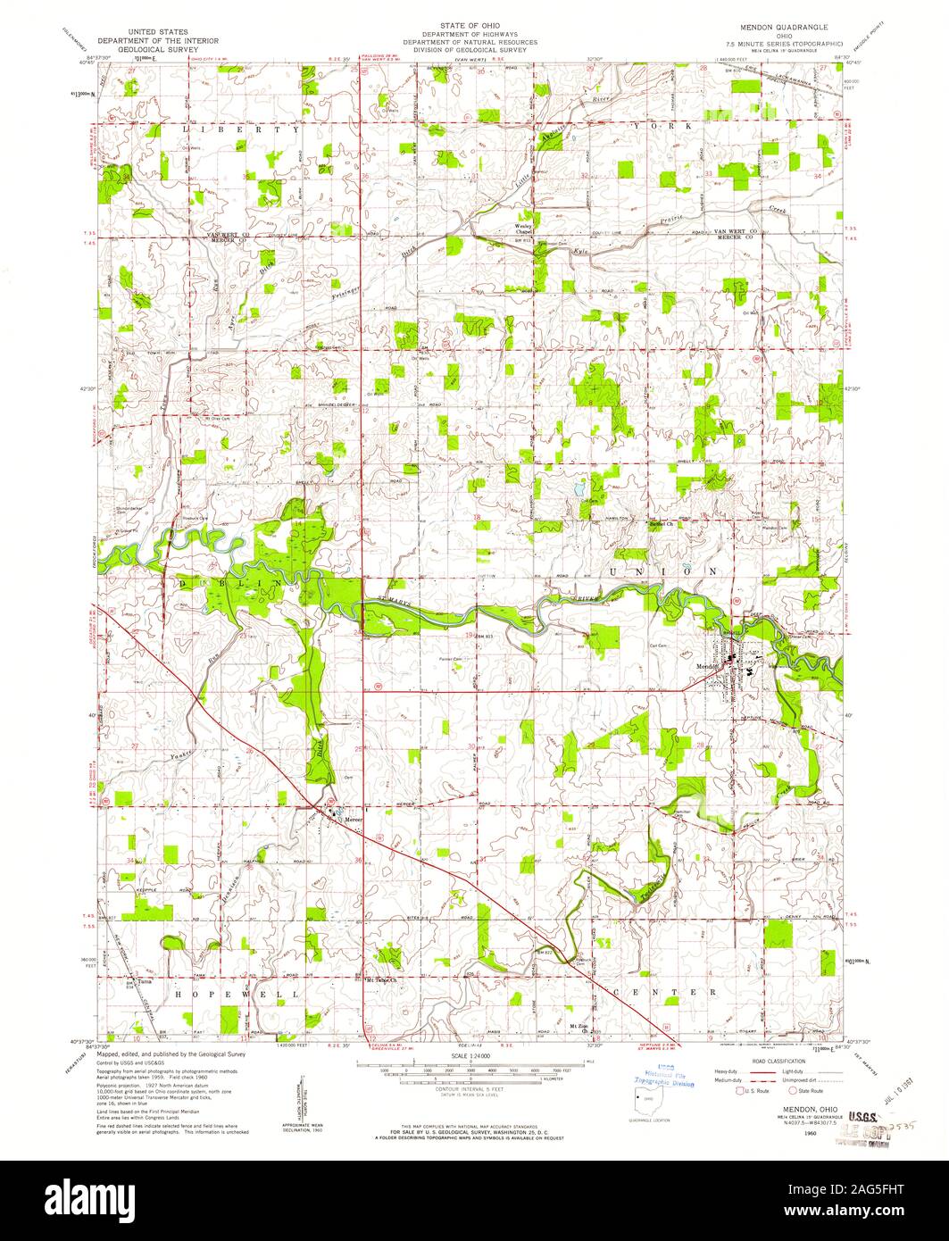 Map of mendon hi-res stock photography and images - Alamy
