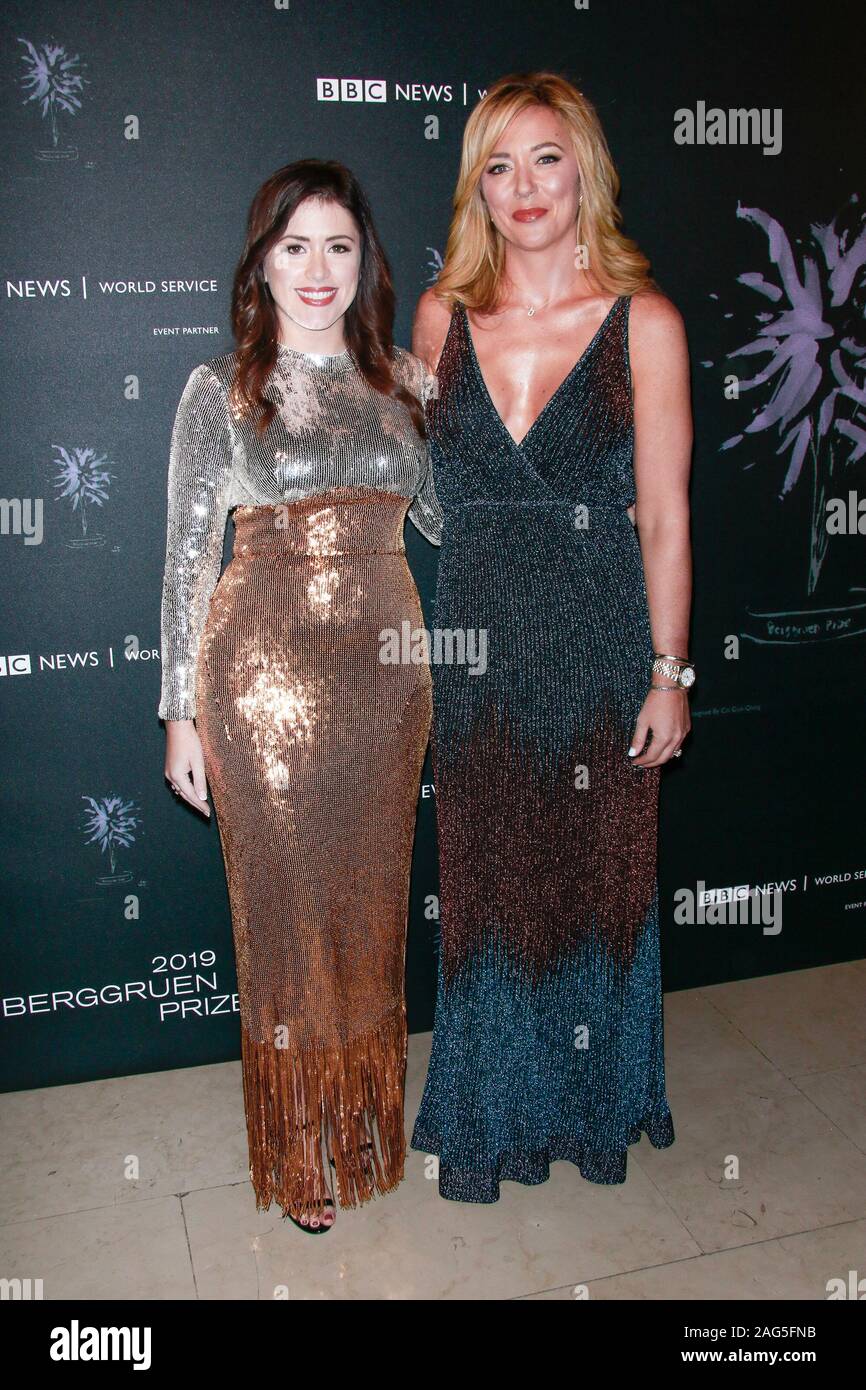 New York, NY - December 16, 2019: Chloe Melas and Brooke Baldwin attend ...