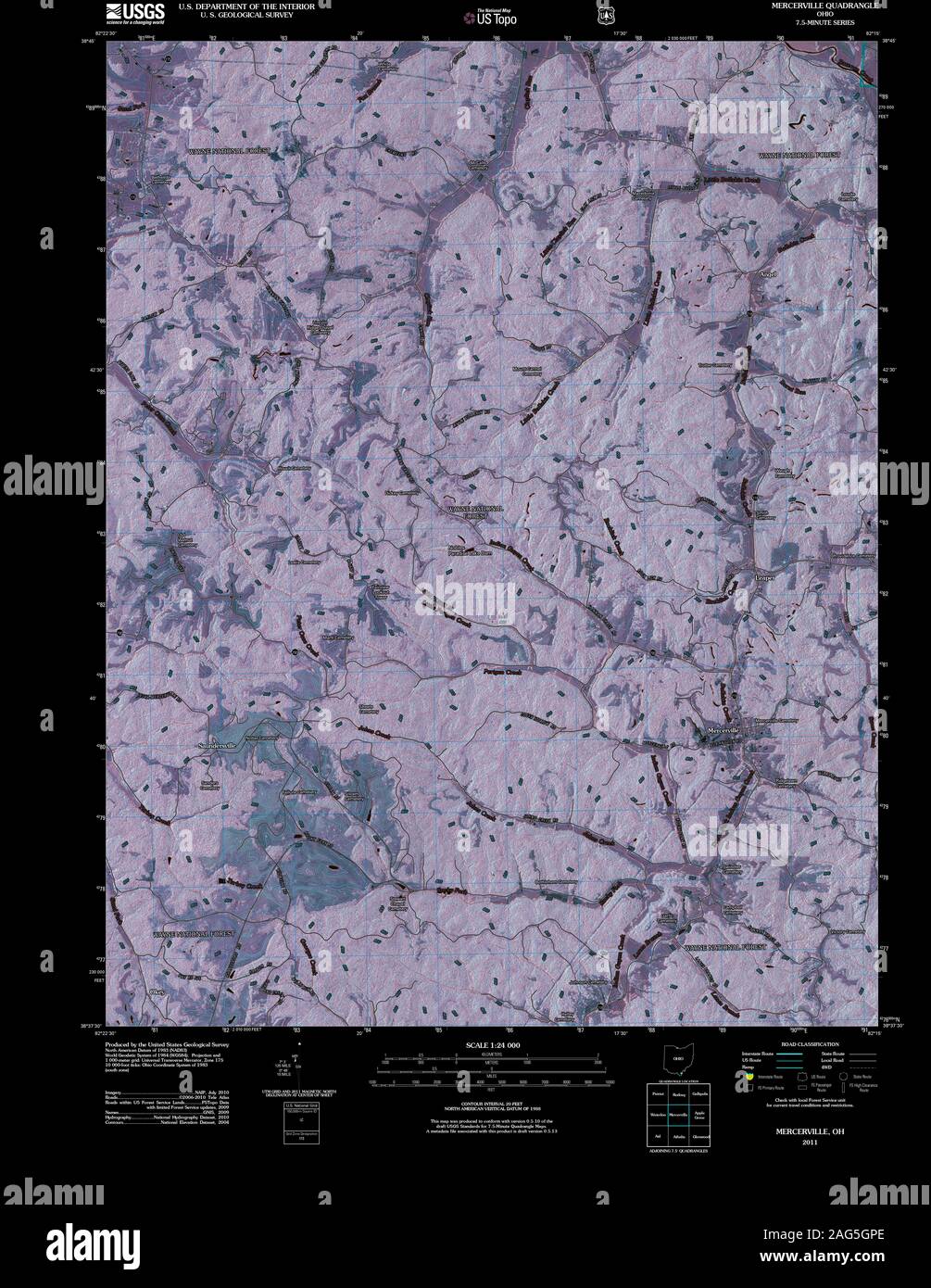 Map of mercerville hi-res stock photography and images - Alamy