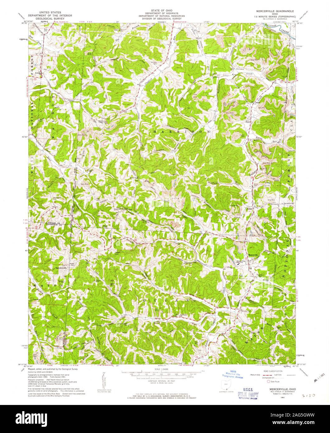 Map of mercerville hi-res stock photography and images - Alamy
