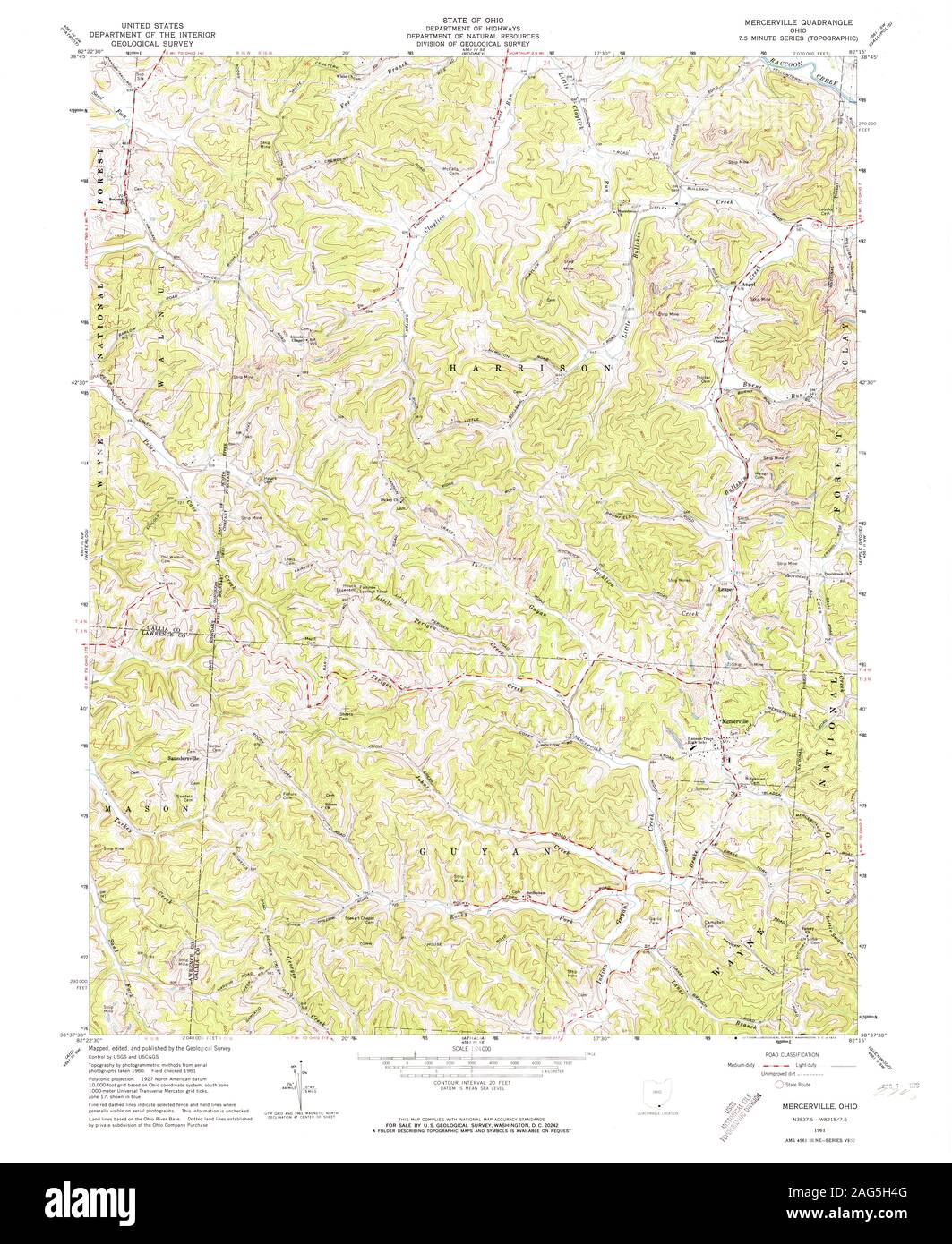 Map of mercerville hi-res stock photography and images - Alamy