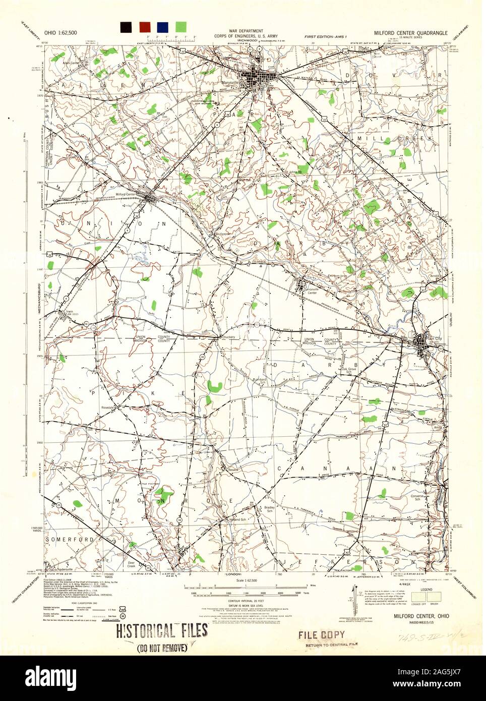 Milford ohio map hi-res stock photography and images - Alamy