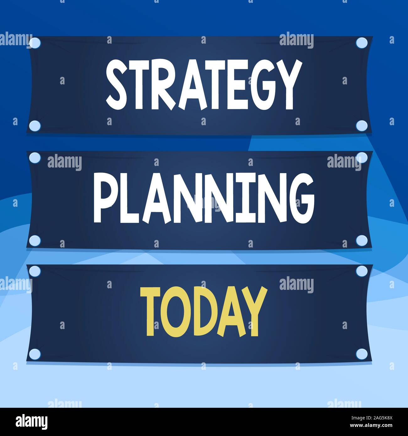 Writing note showing Strategy Planning. Business concept for A ...