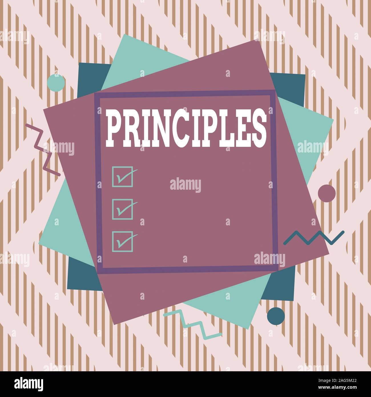 Word writing text Principles. Business photo showcasing fundamental ...