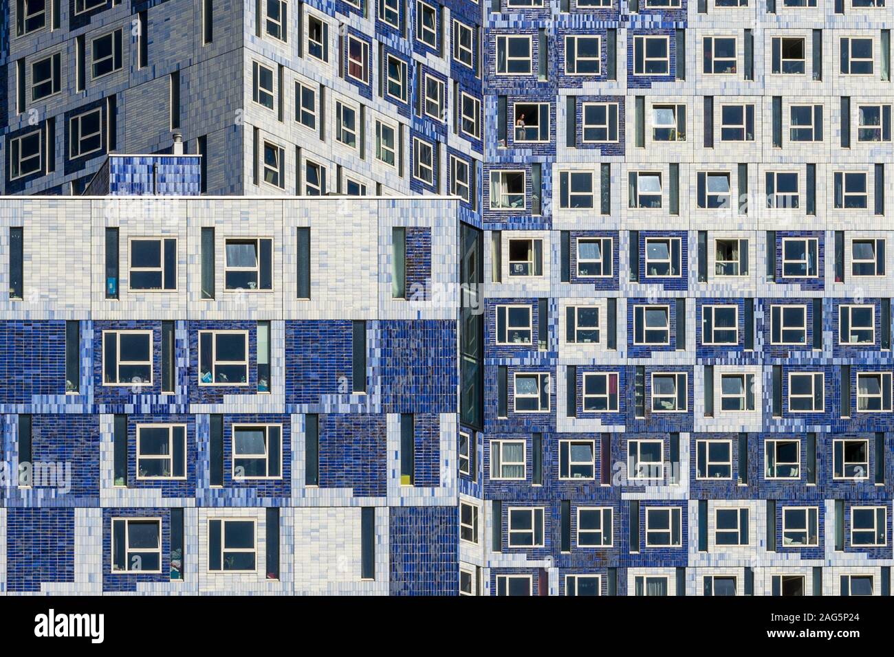 Modern building with abstract architectural twists making it look like ...