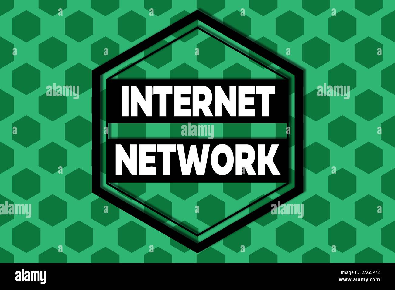 Handwriting text Internet Network. Conceptual photo connects computers ...