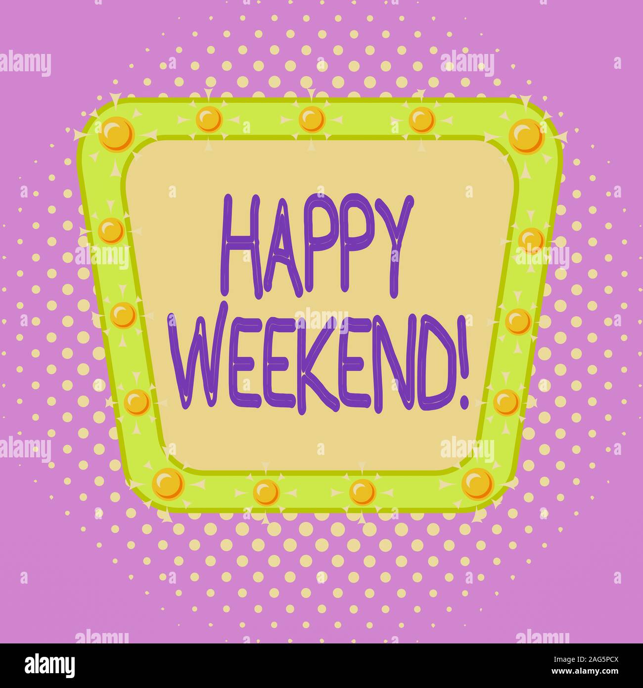 Conceptual hand writing showing Happy Weekend. Concept meaning ...