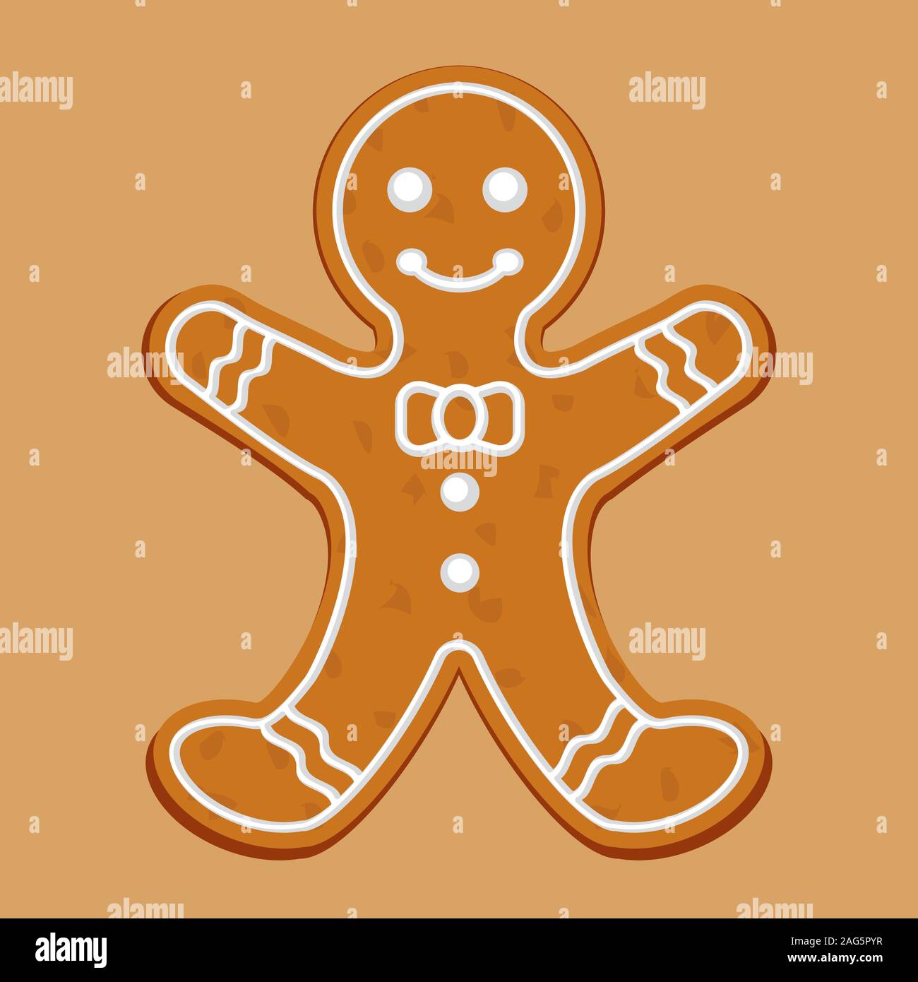 Christmas gingerbread man Stock Vector Image & Art - Alamy