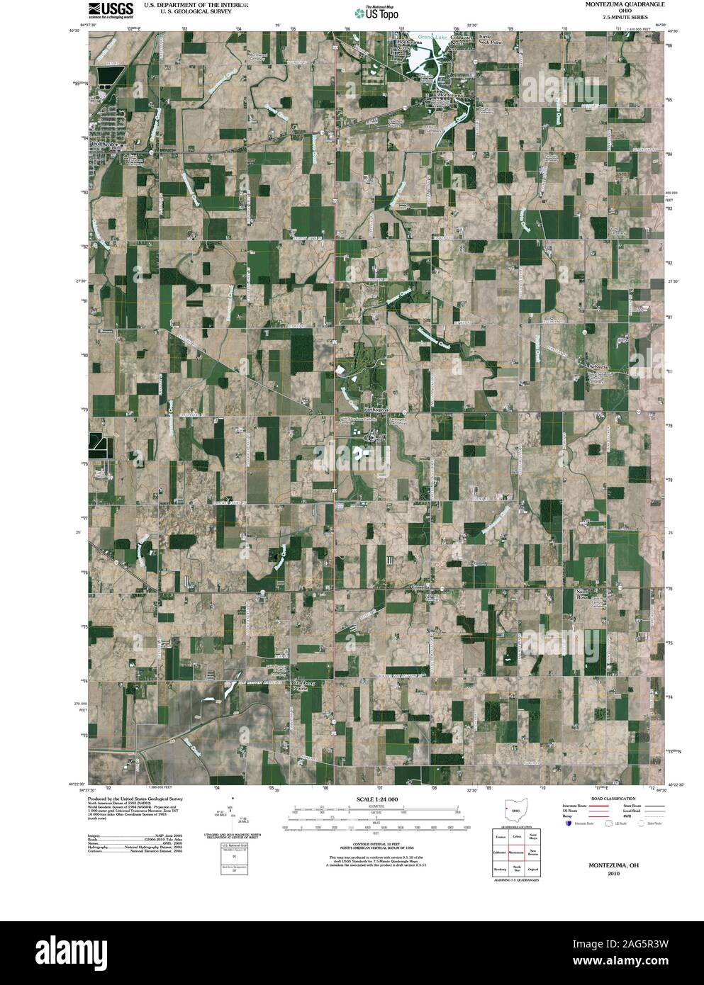 Map of montezuma hi-res stock photography and images - Alamy
