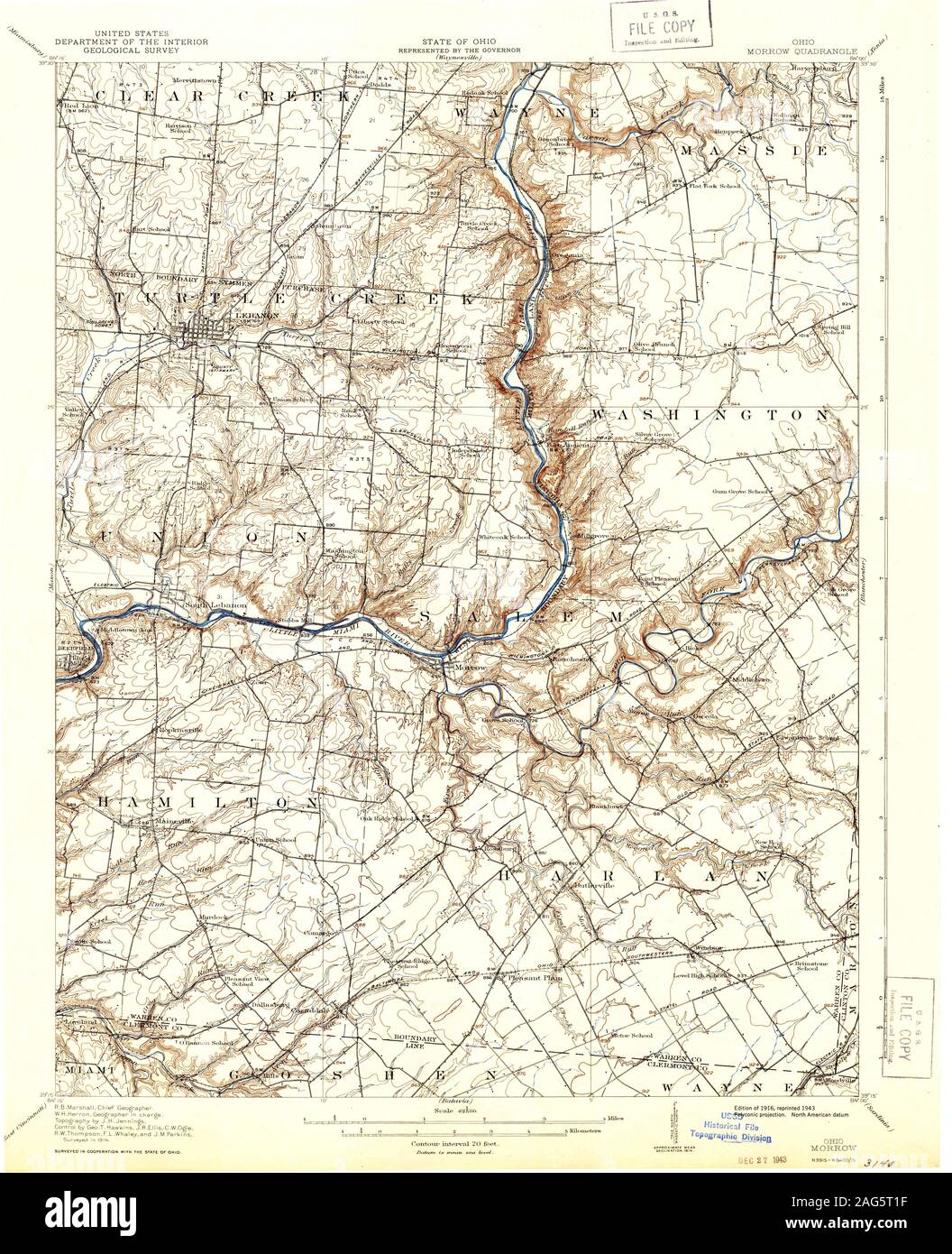 Morrow map hi-res stock photography and images - Alamy