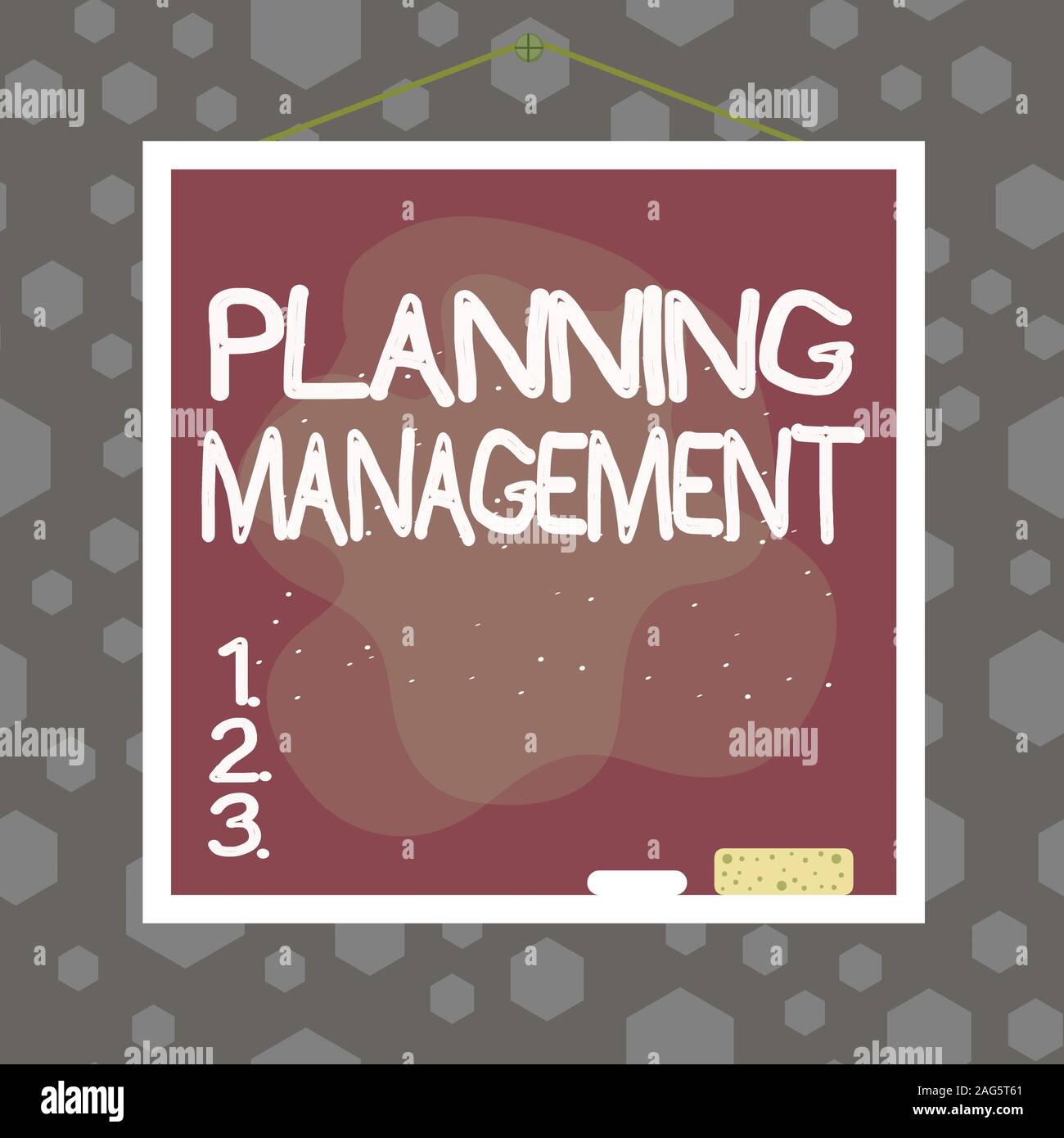 Writing note showing Planning Management. Business concept for act or ...
