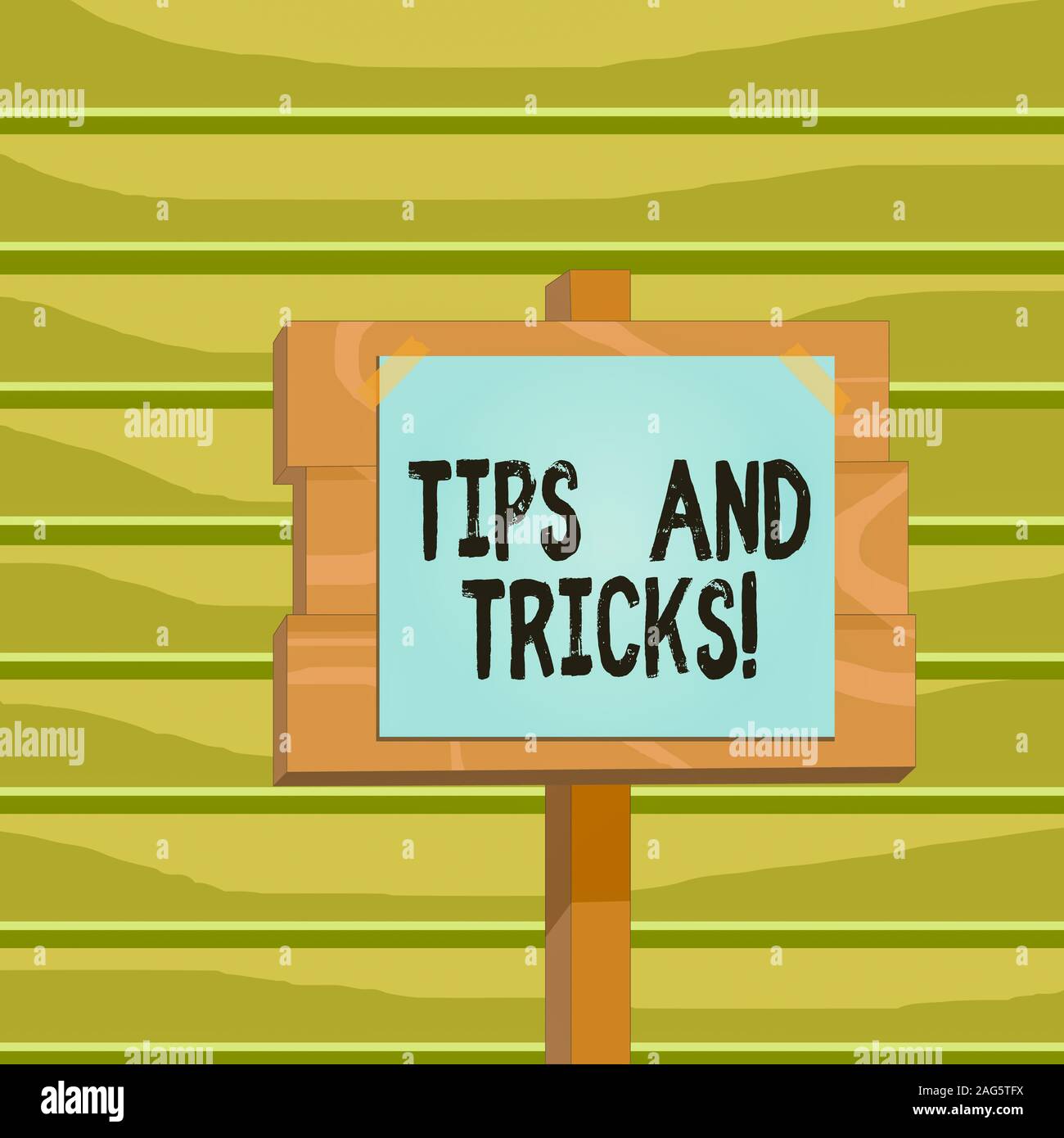 Conceptual hand writing showing Tips And Tricks. Concept meaning means ...