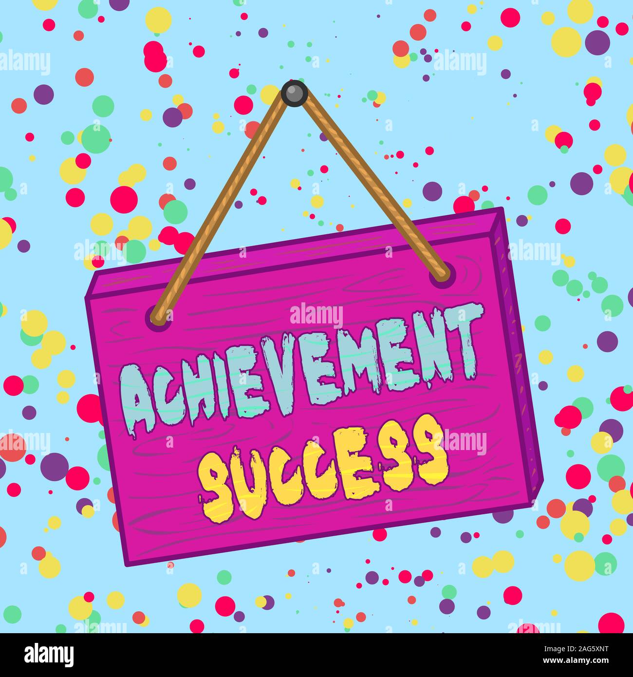 Handwriting text Achievement Success. Conceptual photo status of having ...