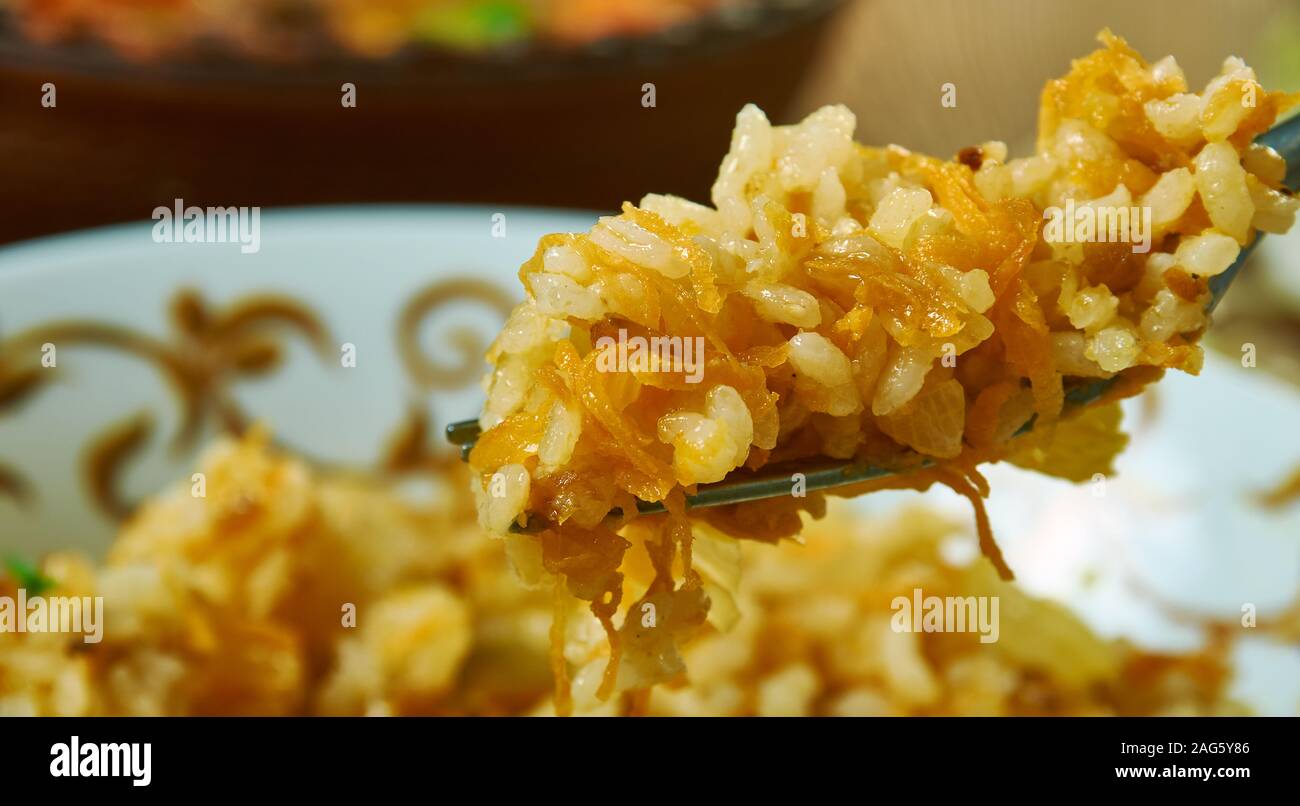 Fried rice, Ghanaian cuisine, Traditional assorted African dishes, Top ...