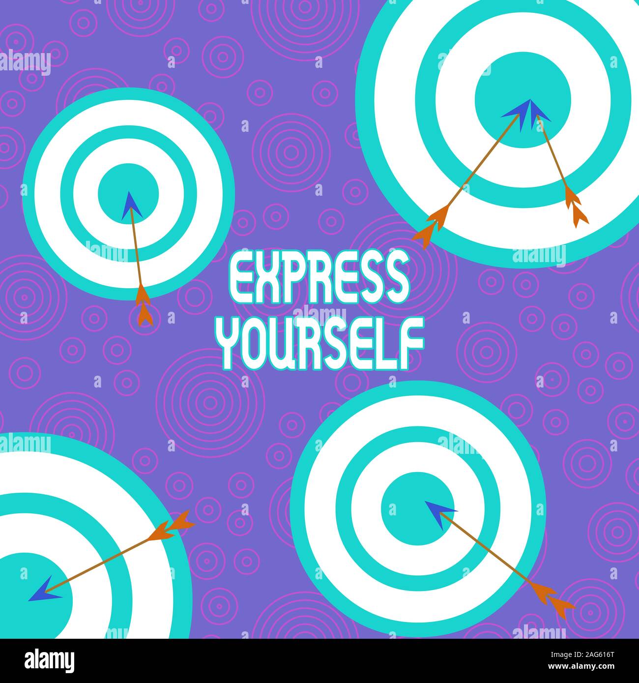 Conceptual hand writing showing Express Yourself. Concept meaning to ...