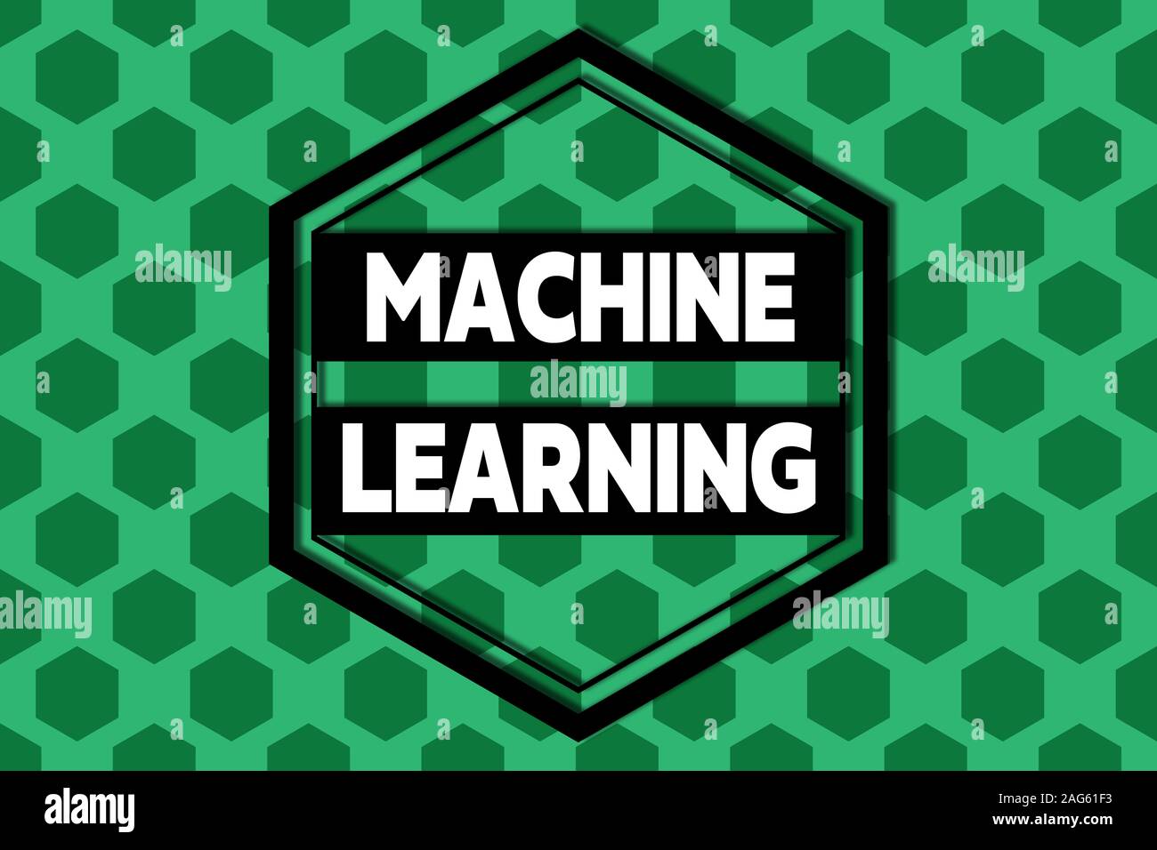 Handwriting text Machine Learning. Conceptual photo scientific study of ...