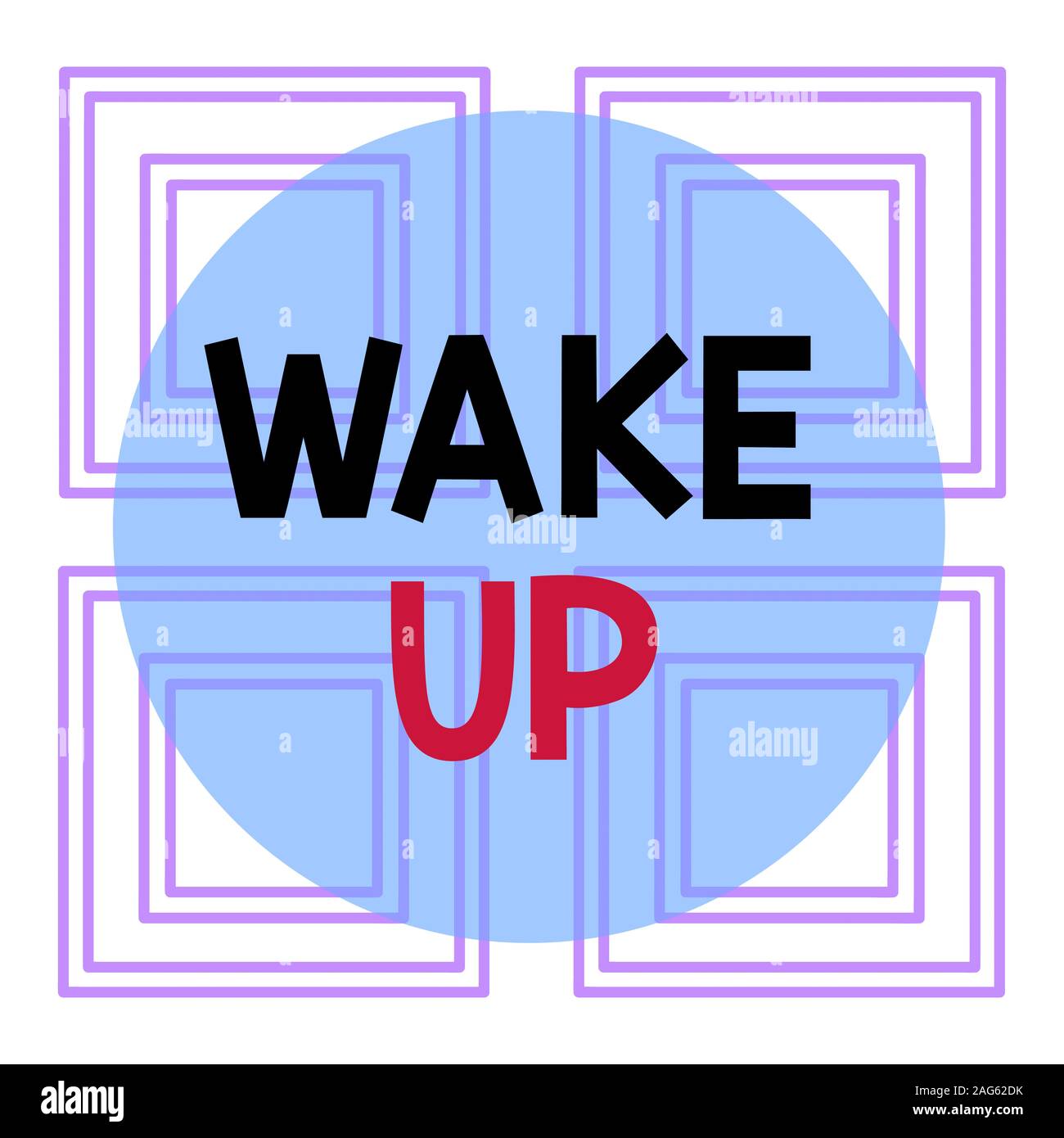 Conceptual hand writing showing Wake Up. Concept meaning an instance of ...