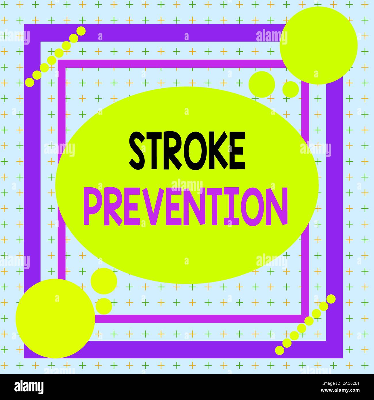 Text sign showing Stroke Prevention. Business photo showcasing ...