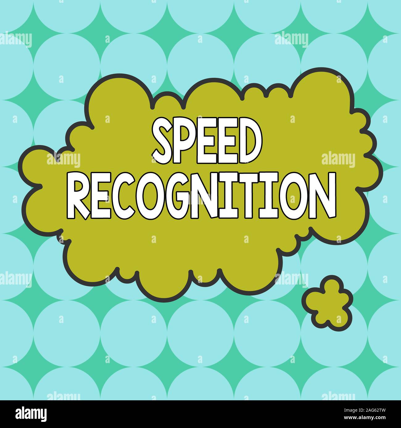Text sign showing Speed Recognition. Business photo showcasing ...