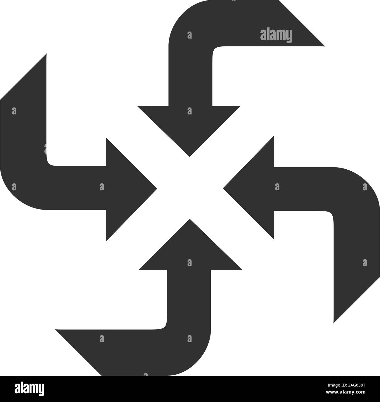 Inward curving Cut Out Stock Images & Pictures - Alamy