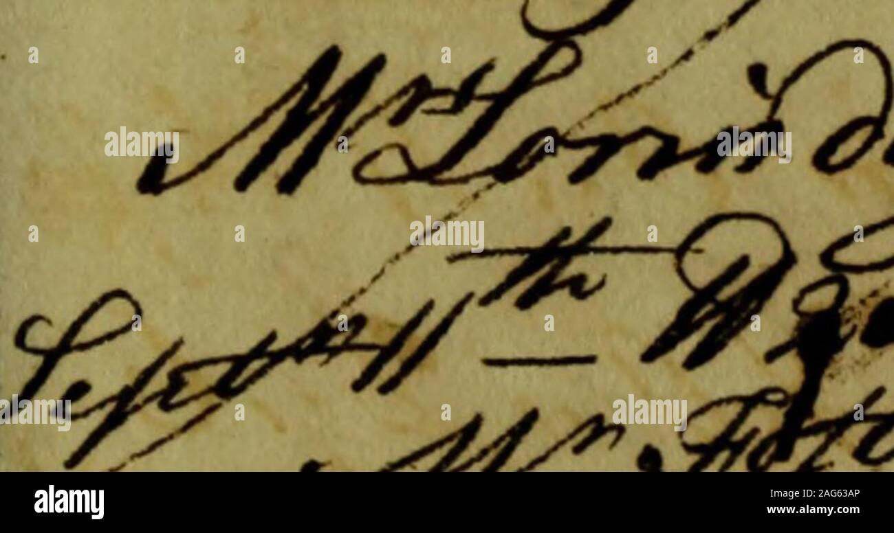 . Account book of John Goddard Stock Photo - Alamy