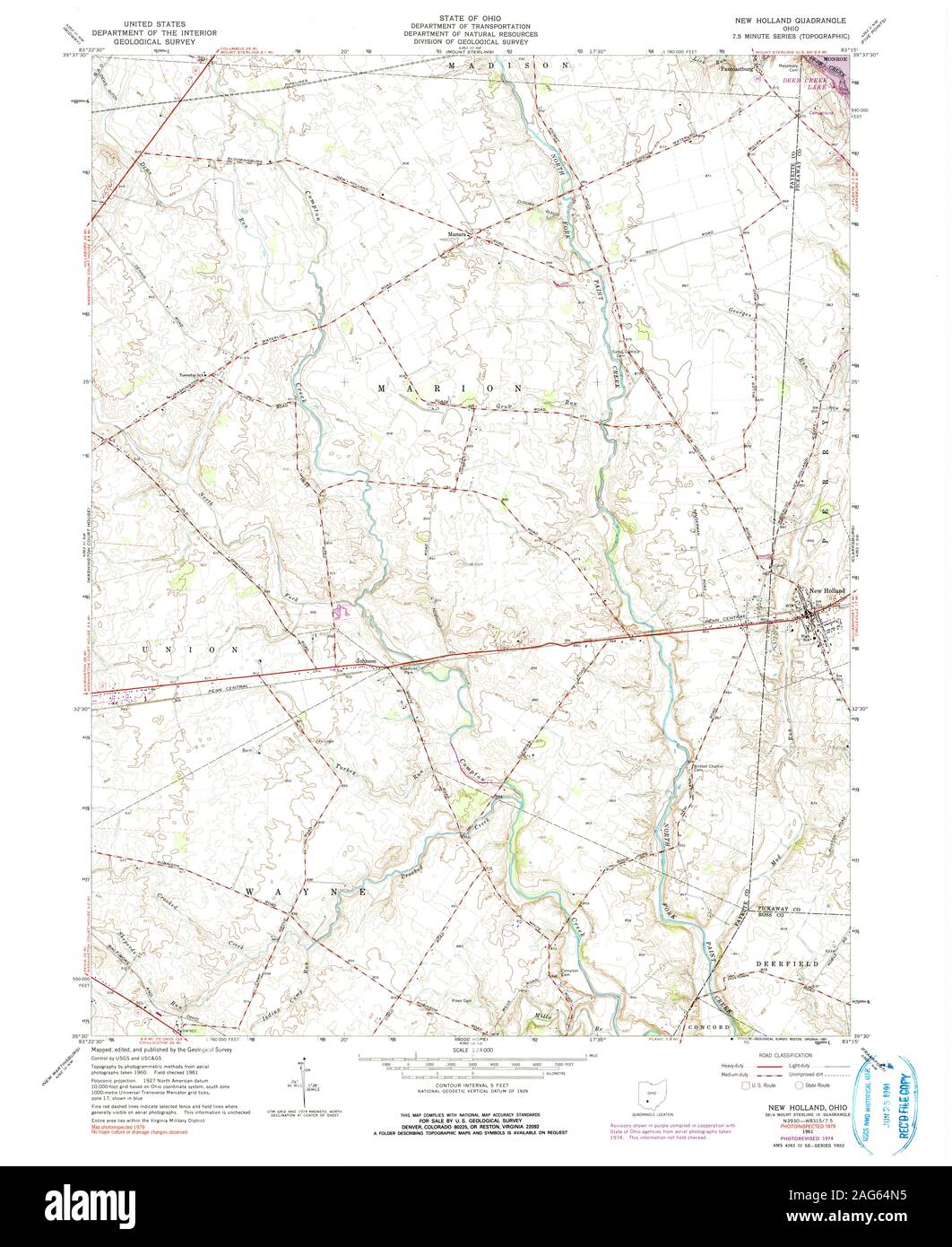 Map of new holland Cut Out Stock Images & Pictures - Alamy