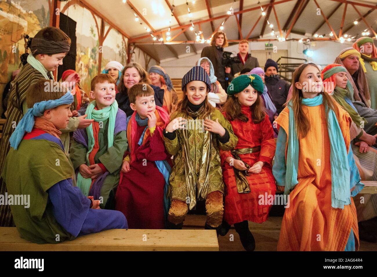 The wintershall nativity play hi-res stock photography and images - Alamy