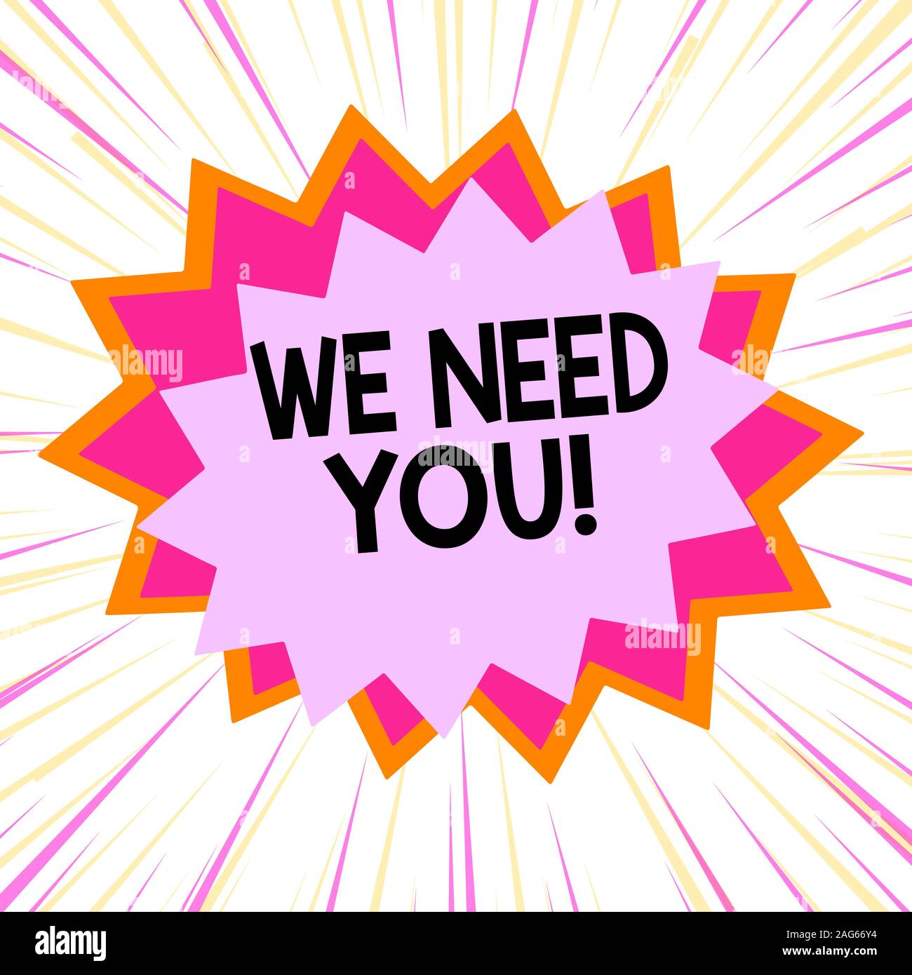 Handwriting text We Need You. Conceptual photo asking someone to work ...