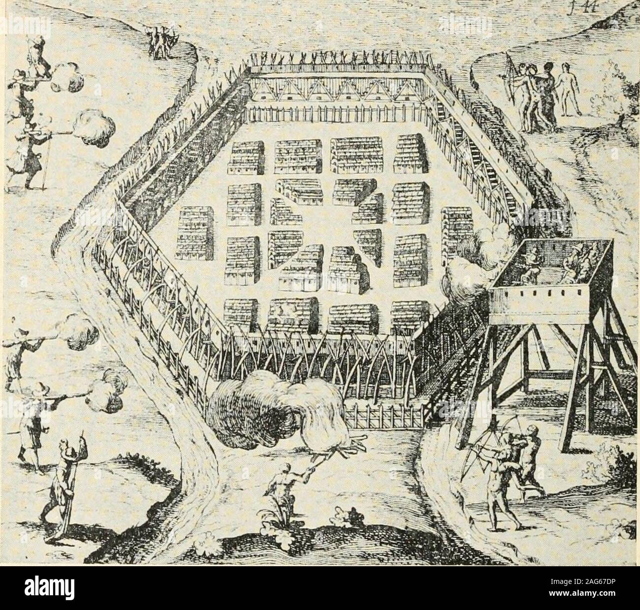 Iroquois village hi-res stock photography and images - Alamy