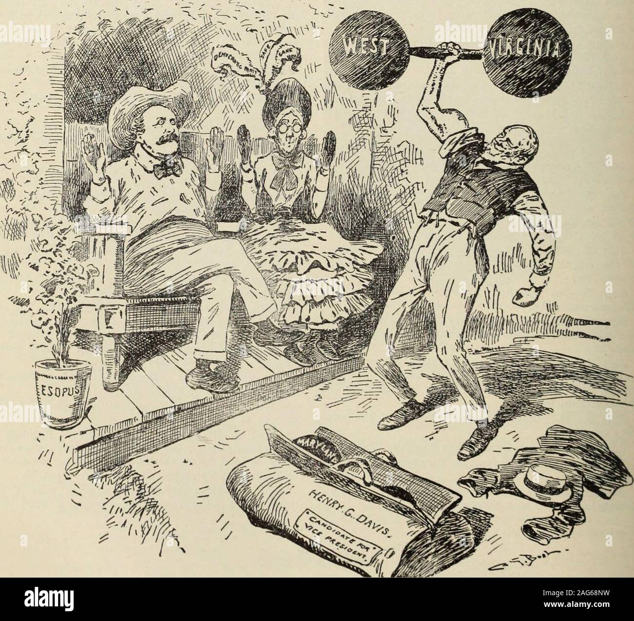 . Review of reviews and world's work. STRENUOUS VICE-PRESIDENTIAL ...