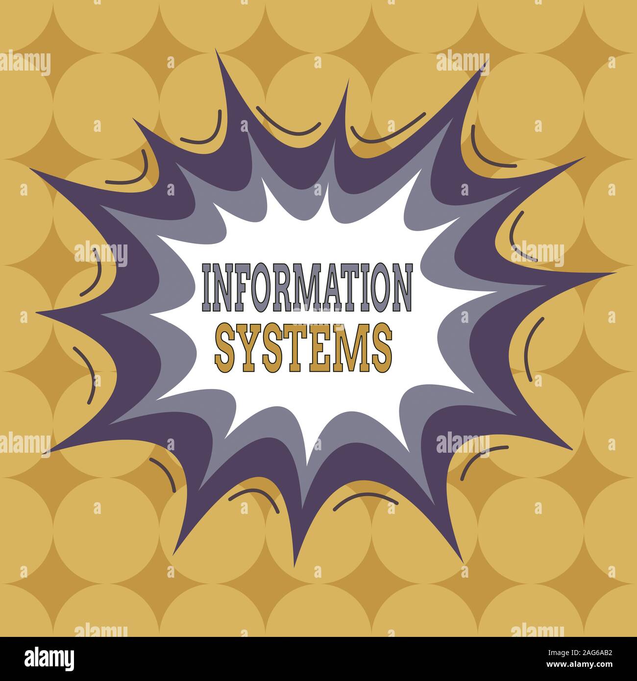 Word writing text Information Systems. Business photo showcasing study ...