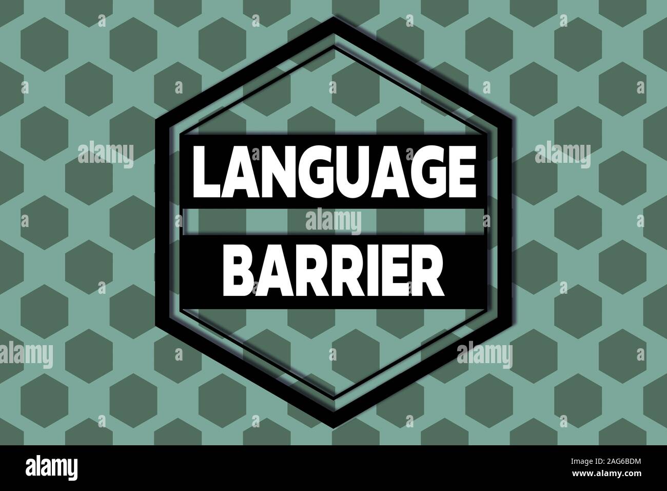 Handwriting text Language Barrier. Conceptual photo difficulties in ...