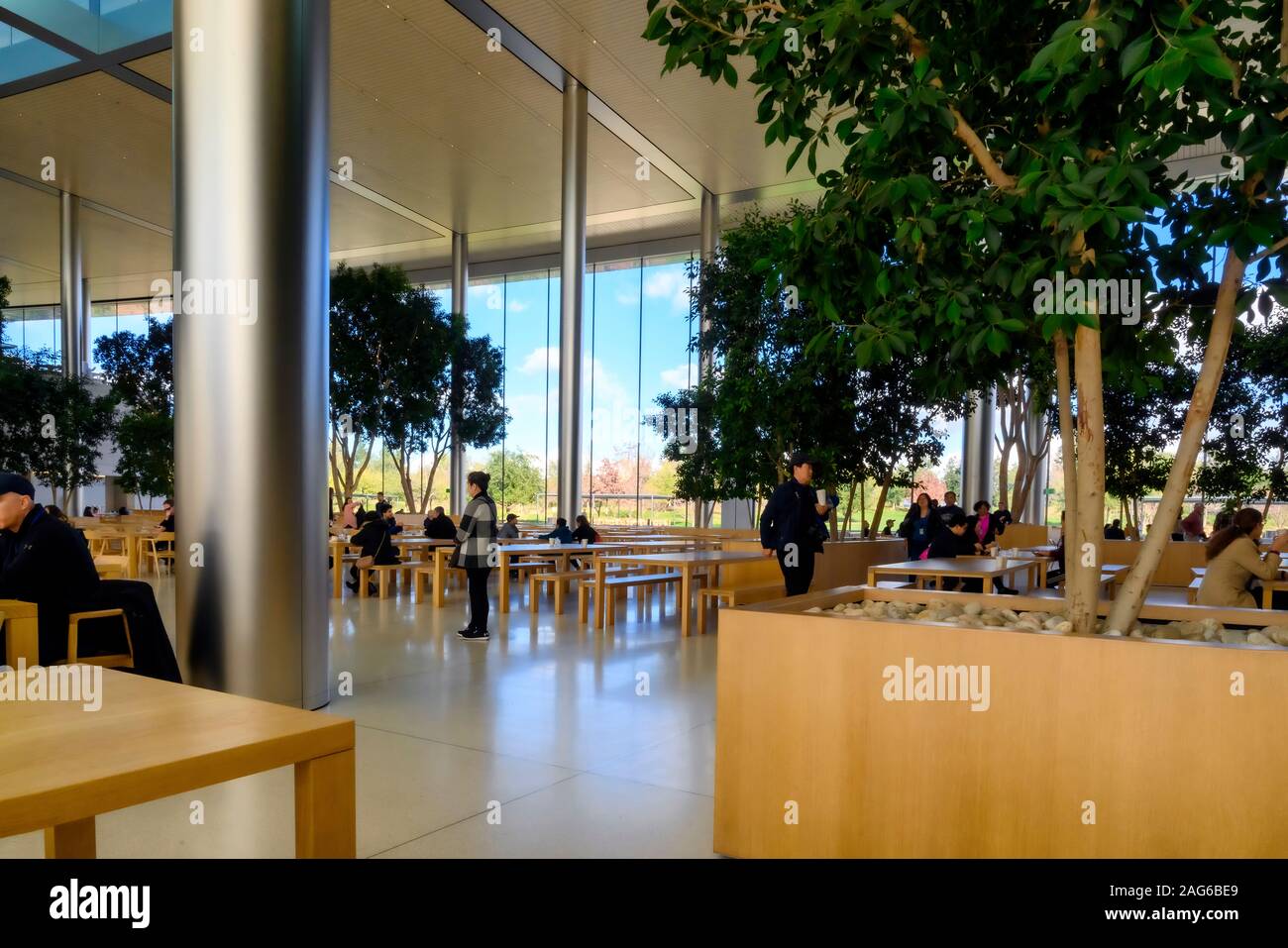 Apple Headquarters Lobby