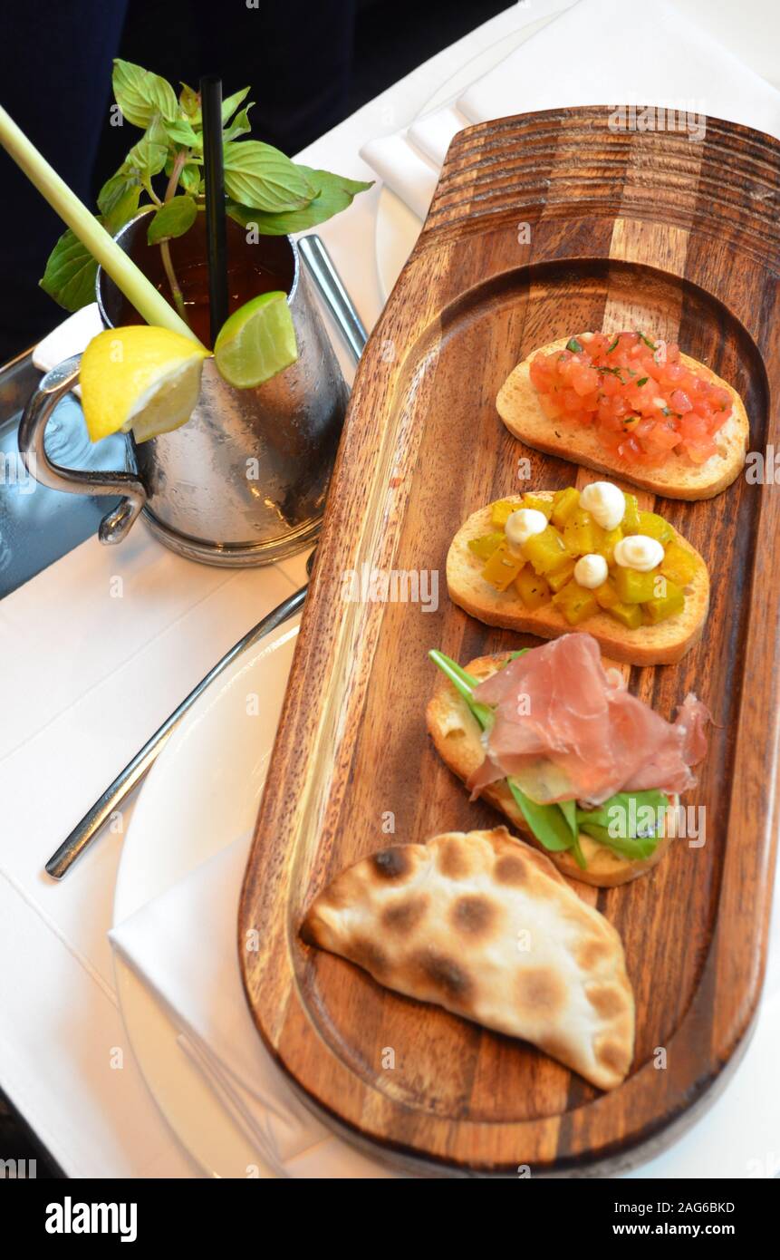 High angle shot of Thai traditional food Stock Photo - Alamy