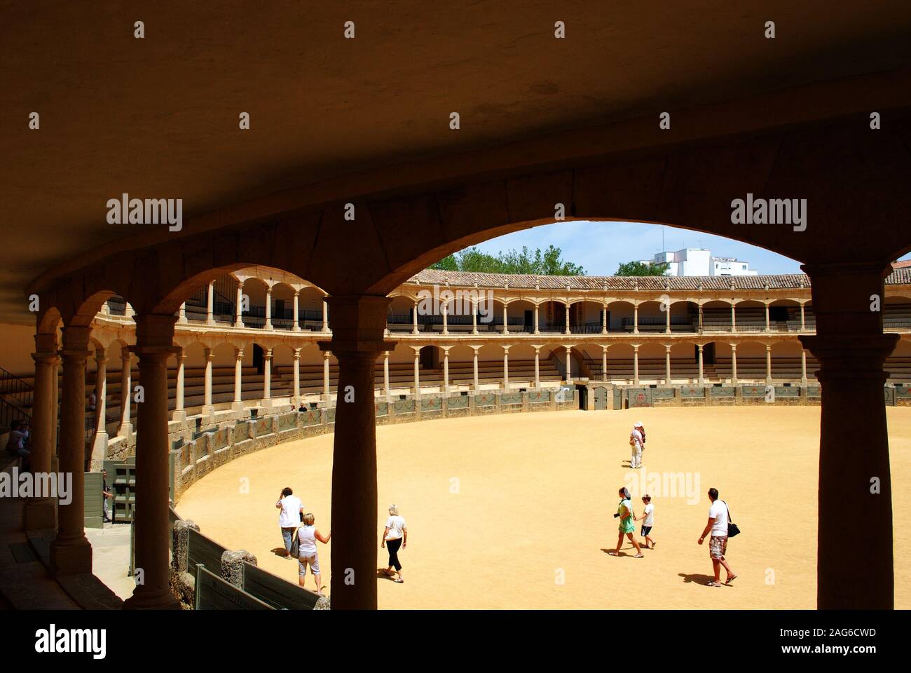 Seating area bull ring hi-res stock photography and images - Alamy