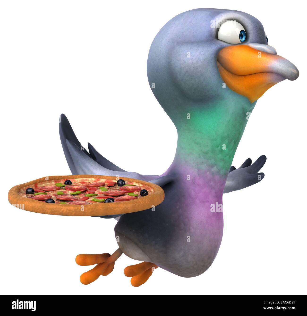 Pigeon with pizza hi-res stock photography and images - Alamy