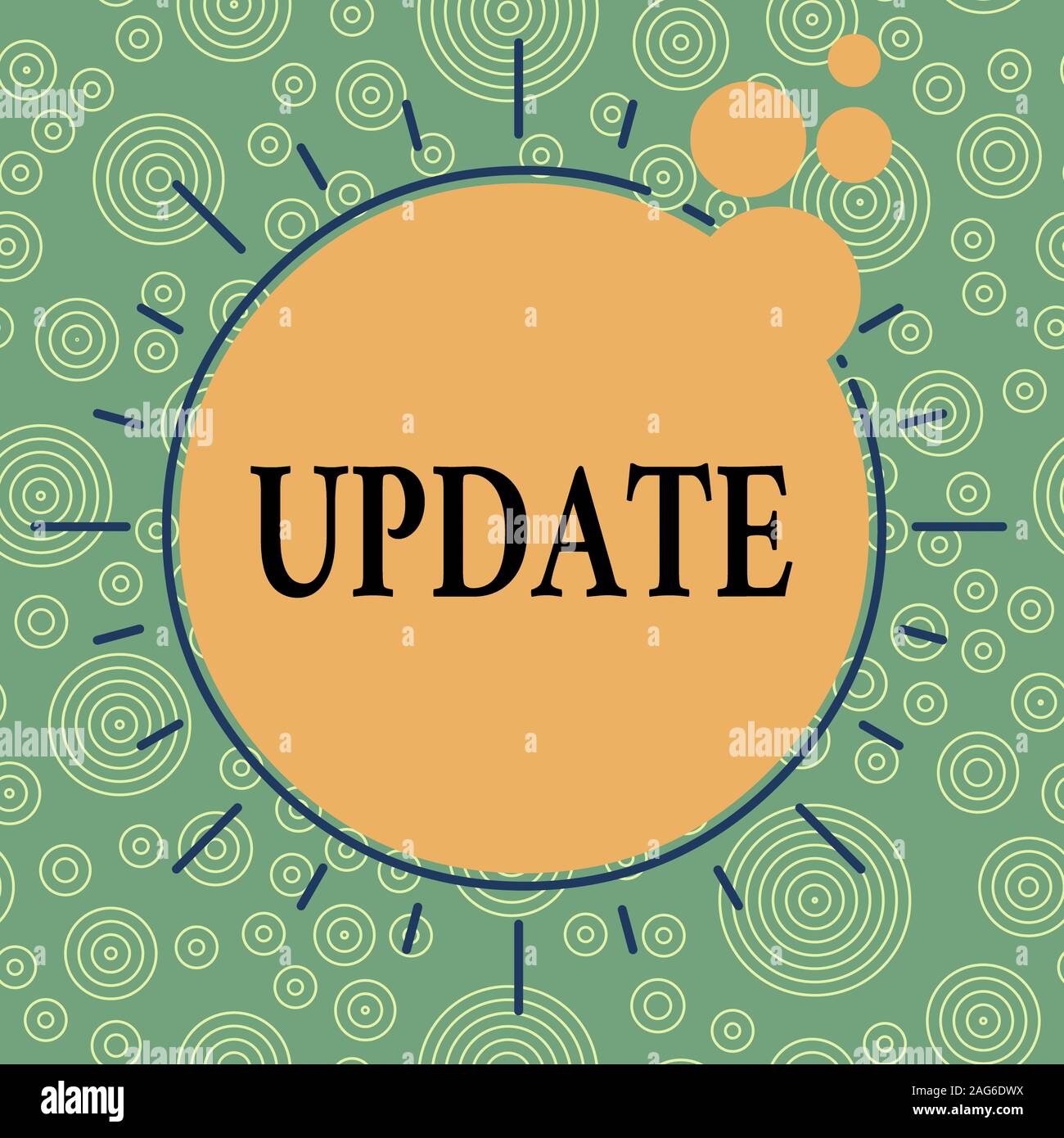 Writing note showing Update. Business concept for by adding new ...