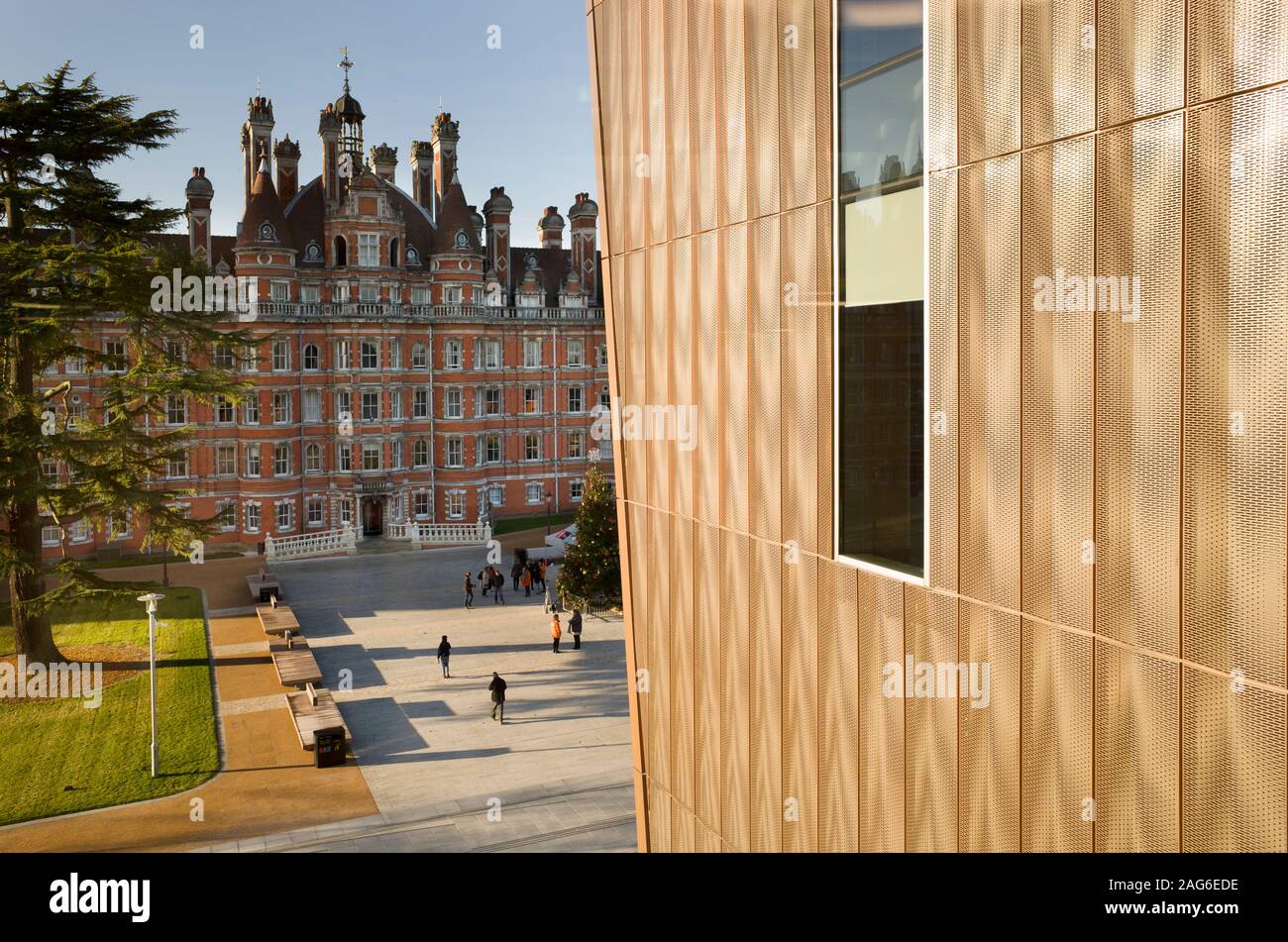 Royal Holloway Emily Wilding Davison building modern librar, London ...