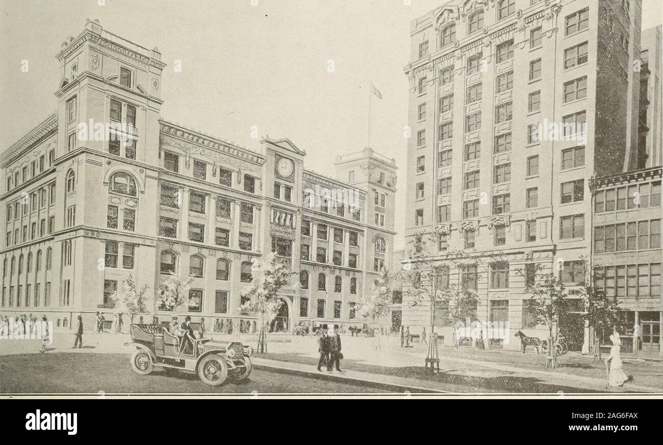 . Old and new Montreal with a series of comparative views illustrating ...