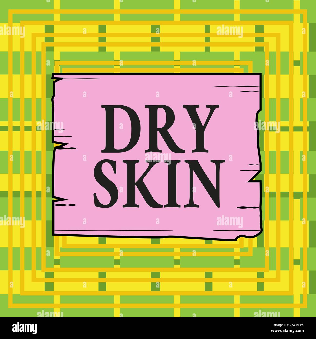 Text sign showing Dry Skin. Business photo showcasing uncomfortable ...