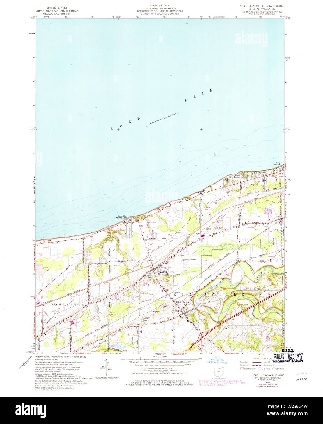 Map of kingsville hi-res stock photography and images - Alamy