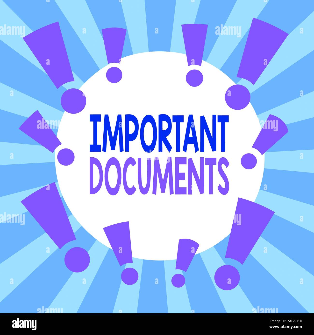 Handwriting text Important Documents. Conceptual photo more official ...