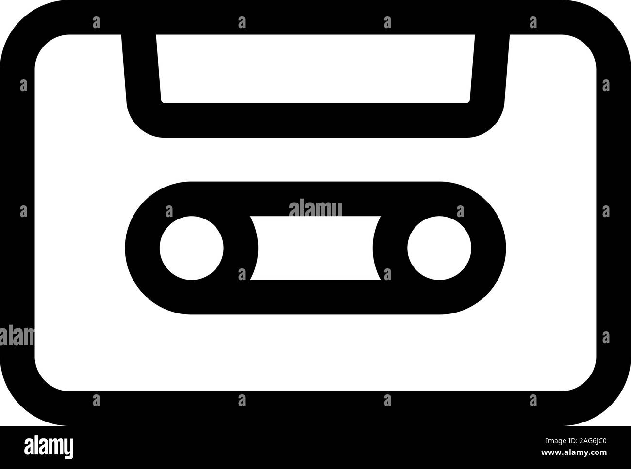 musical coset icon vector. Isolated contour symbol illustration Stock ...