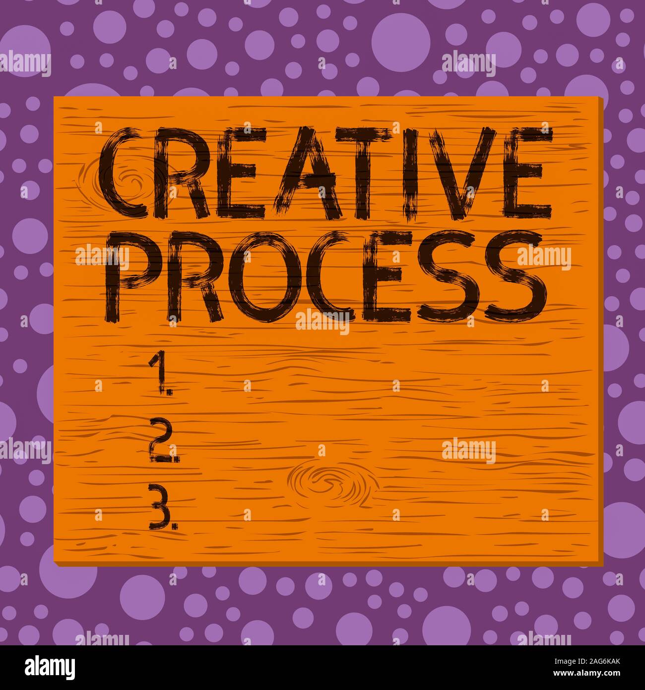 Writing note showing Creative Process. Business concept for process of ...