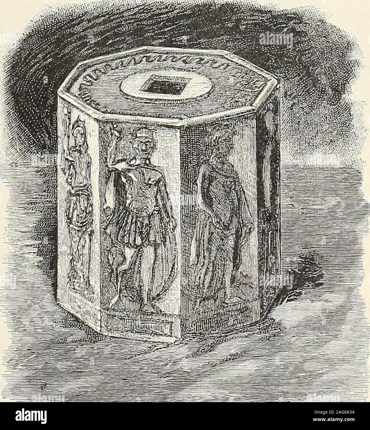 . St. Nicholas [serial]. AN OLD-TIME INK-HORN. A JAPANESE INK-STAND ...